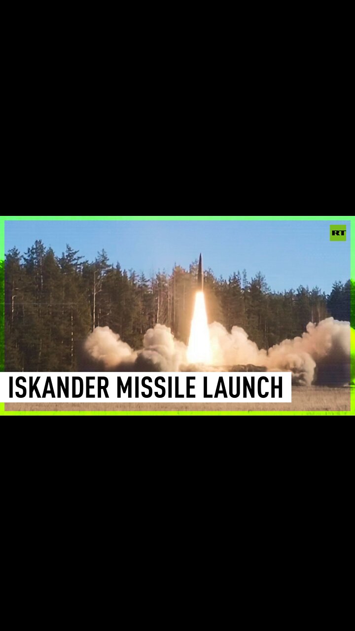 Russian MoD shows off ballistic missile launch