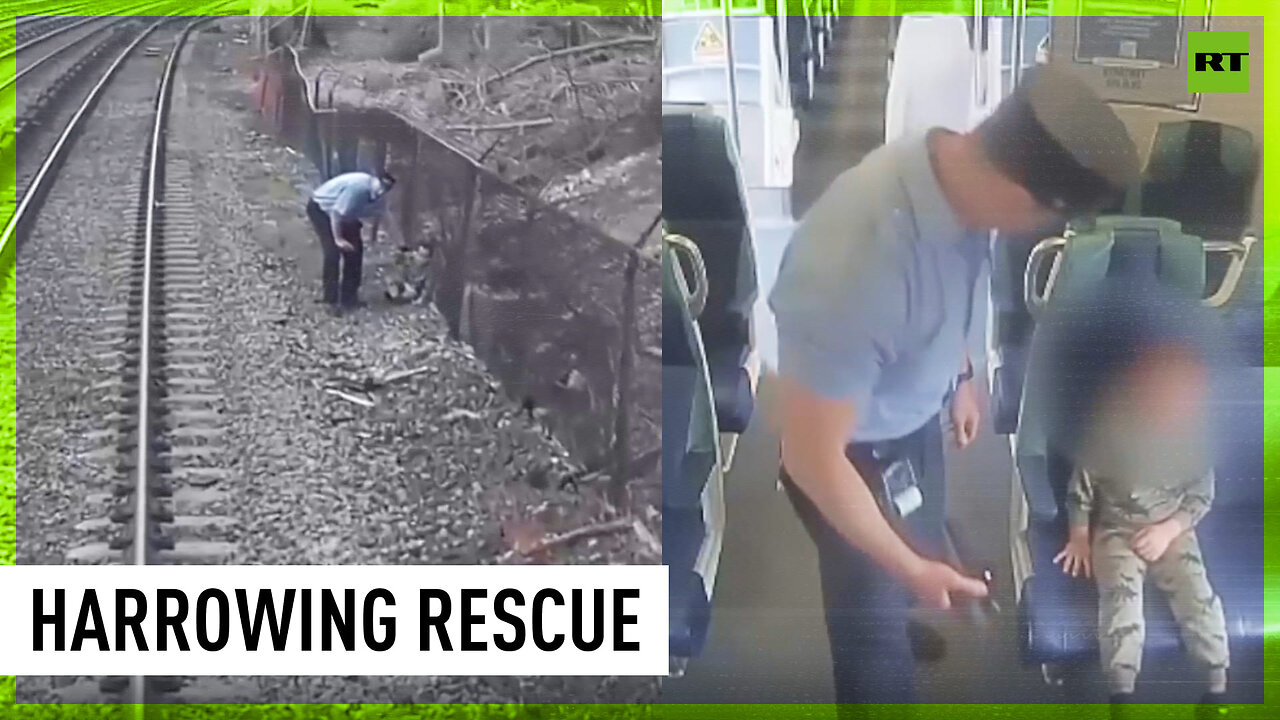 Toddler with autism rescued from electrified train tracks
