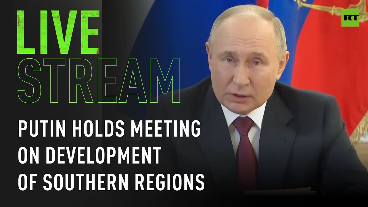 Putin holds a meeting on the development of the South of Russia and the ...