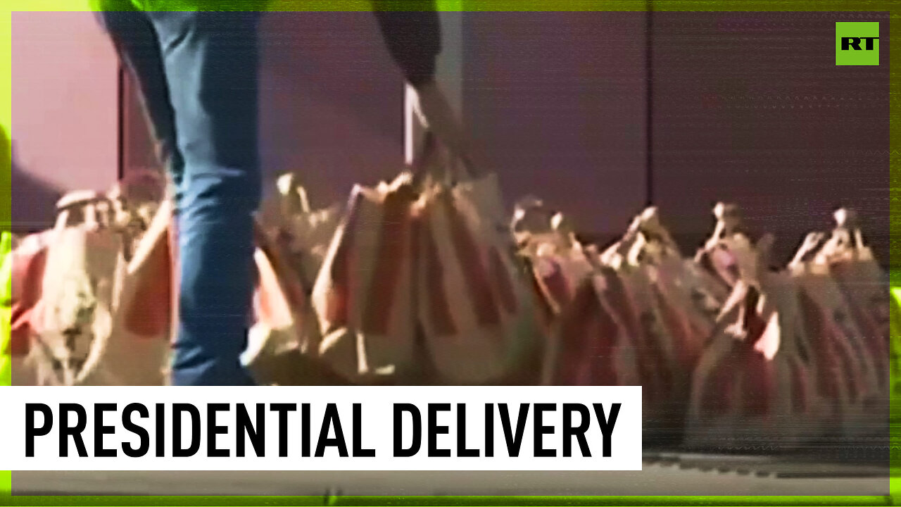 Steaming hot welcome | Massive KFC order delivered at Moscow hotel ...