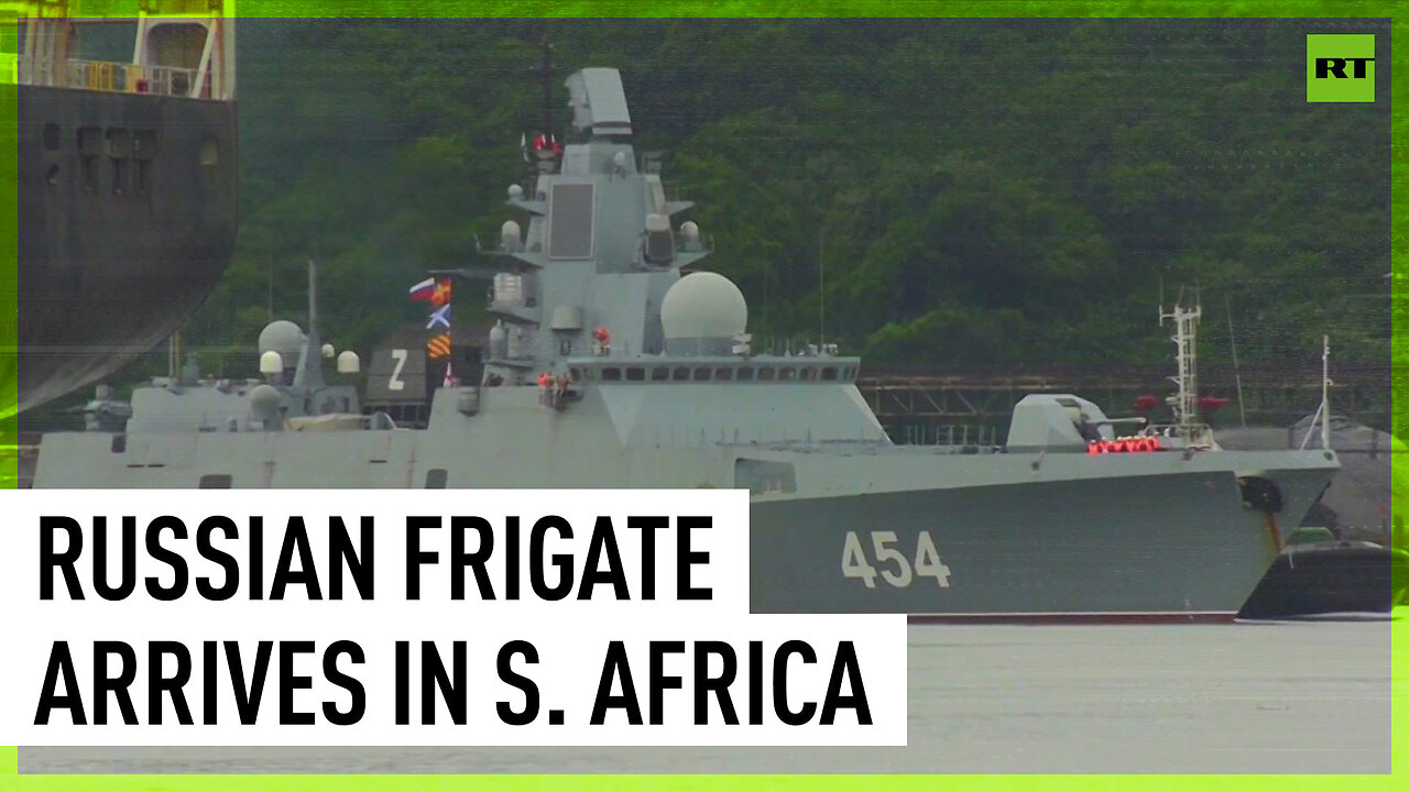 Russian frigate arrives in Durban for naval drills with South Africa ...
