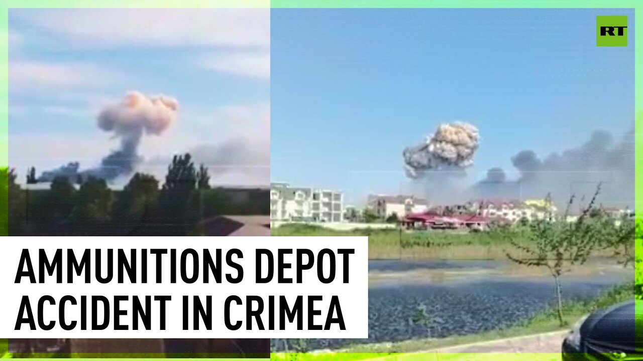 Explosions in Crimea result of accident at ammunitions depot – Defense ...